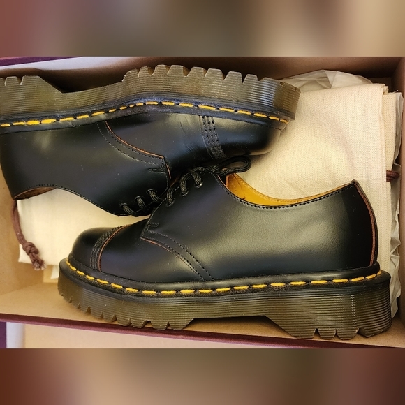 Dr. Martens | Shoes | Dr Martens 461 Bex Toe Cap Made In England | Poshmark